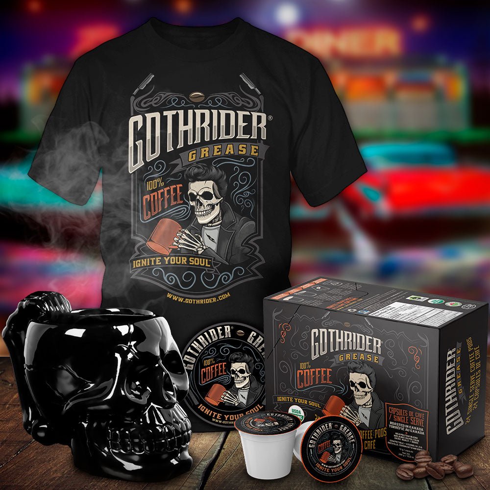 GothRider Grease & Skull Cups Kit